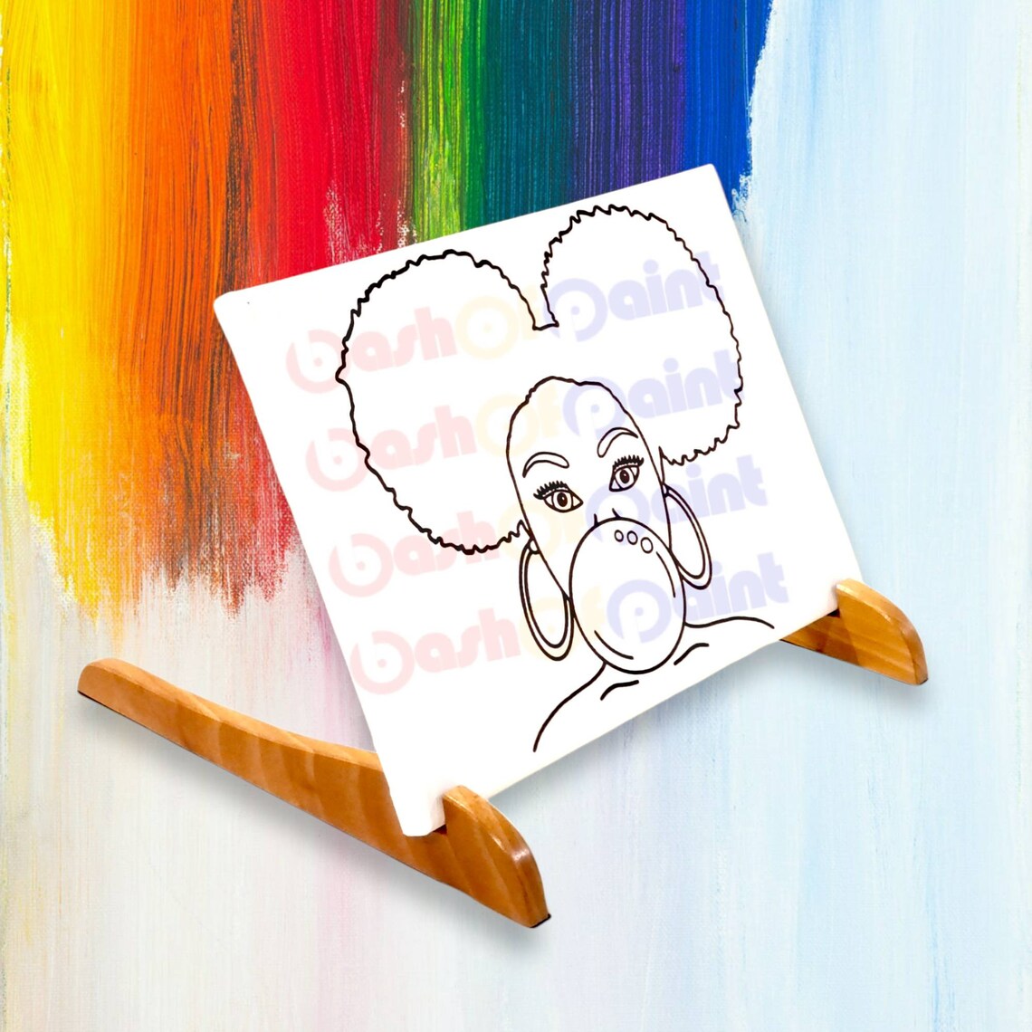 Couples Date Night Box Pre Drawn Canvas Adult Art Kit DIY - Etsy