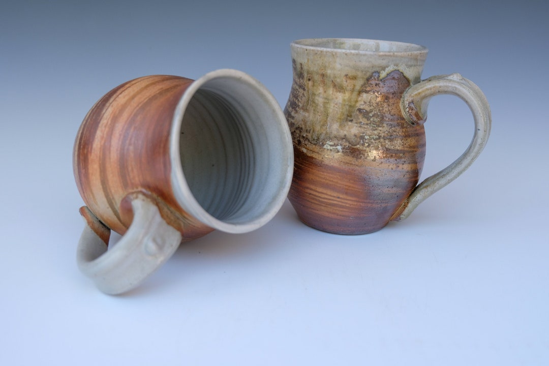 Agateware Pottery Mug - Etsy
