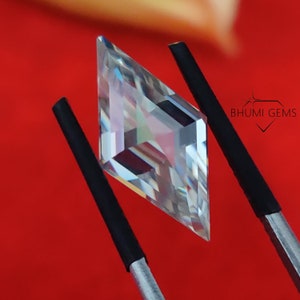 Lozenge 2CT-25CT Colorless Moissanite Loose Diamond Making - Etsy