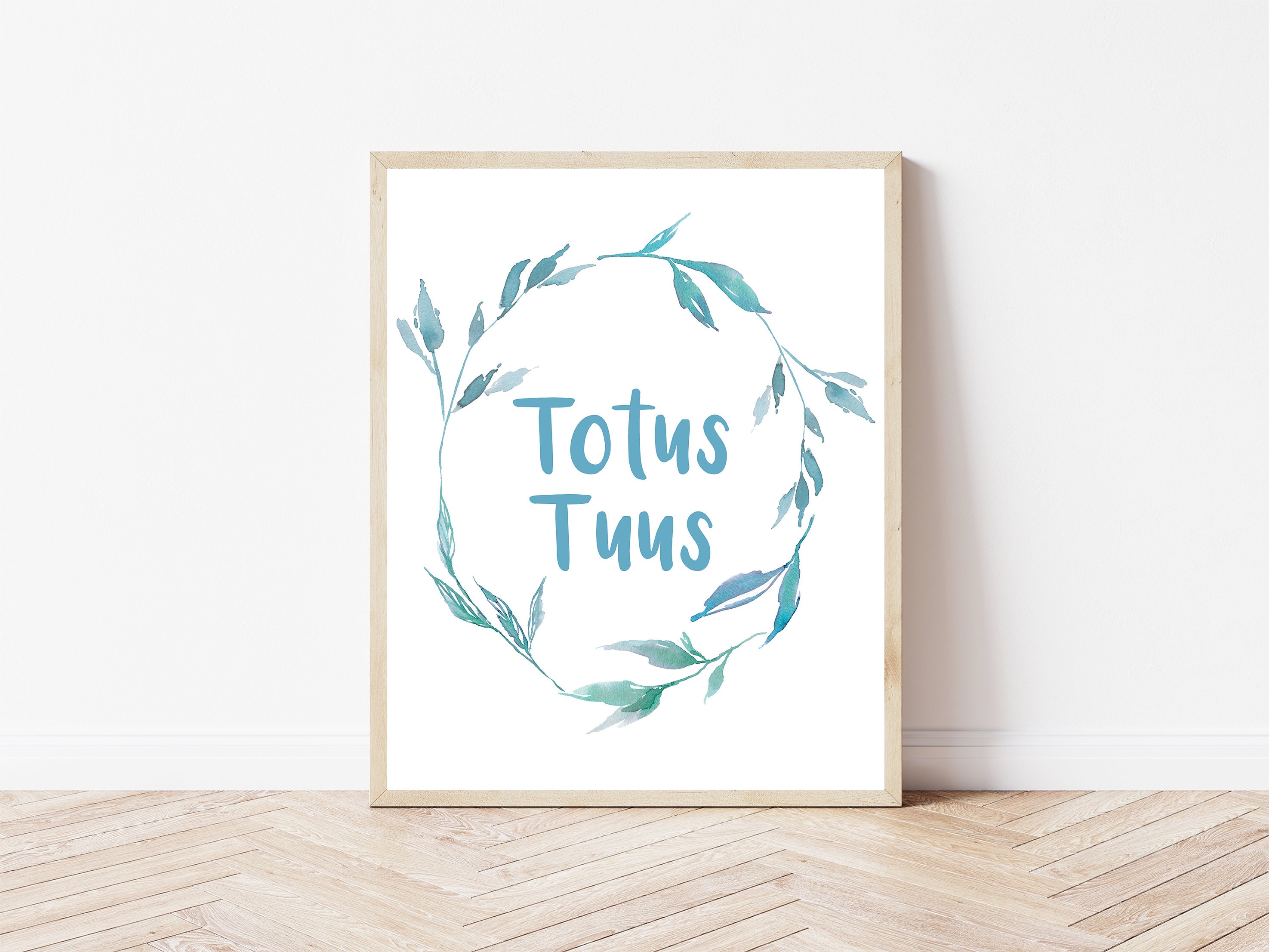 Totus Tuus Printable File, Quote by St. John Paul II, Catholic Saint ...