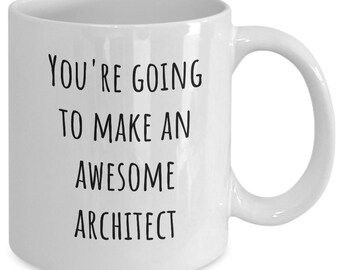Architect Mug Gift for Architect Architect Graduation - Etsy