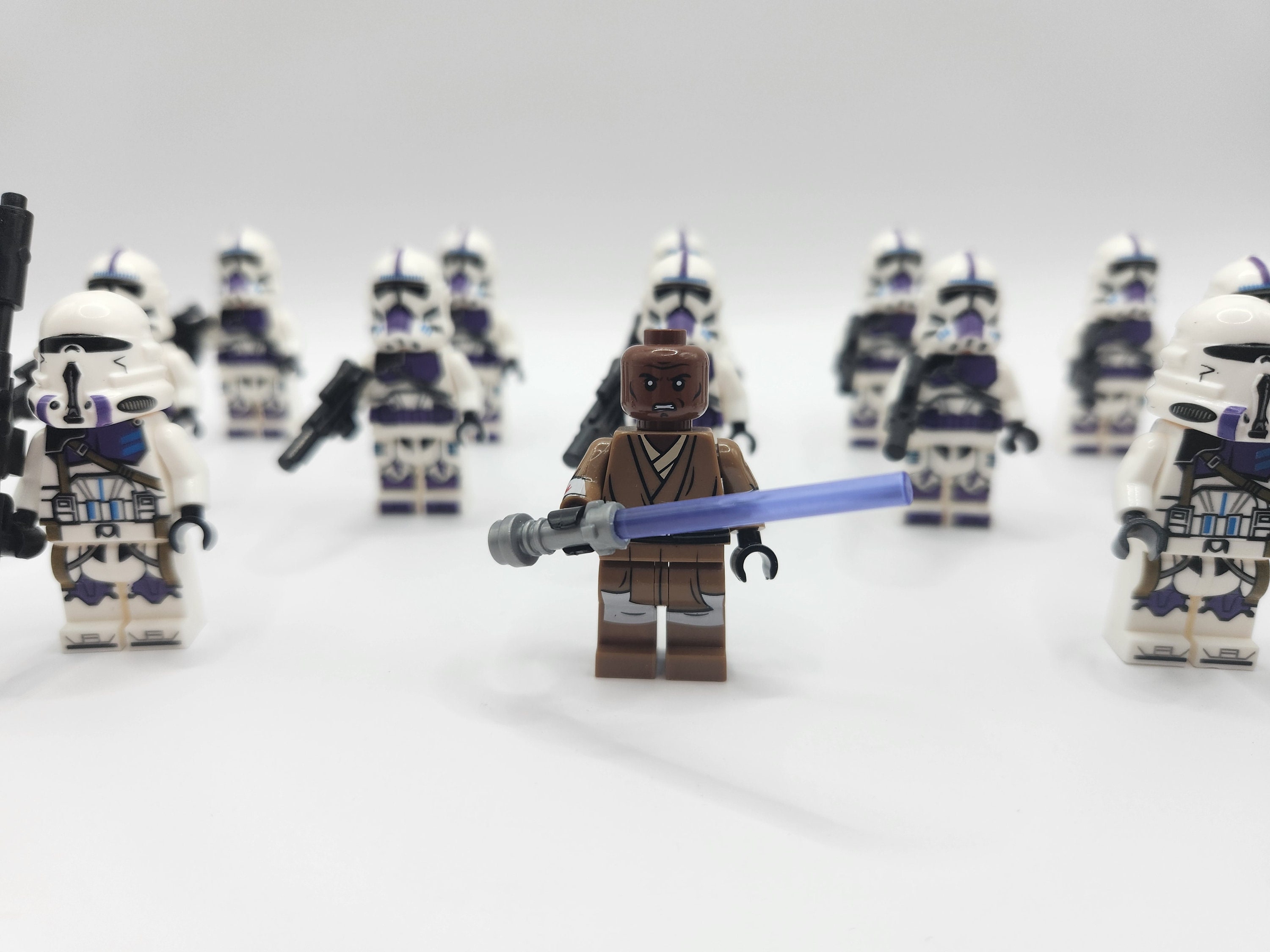 Star Wars 187th Battalion Purple Clone Trooper Minifigures - Etsy