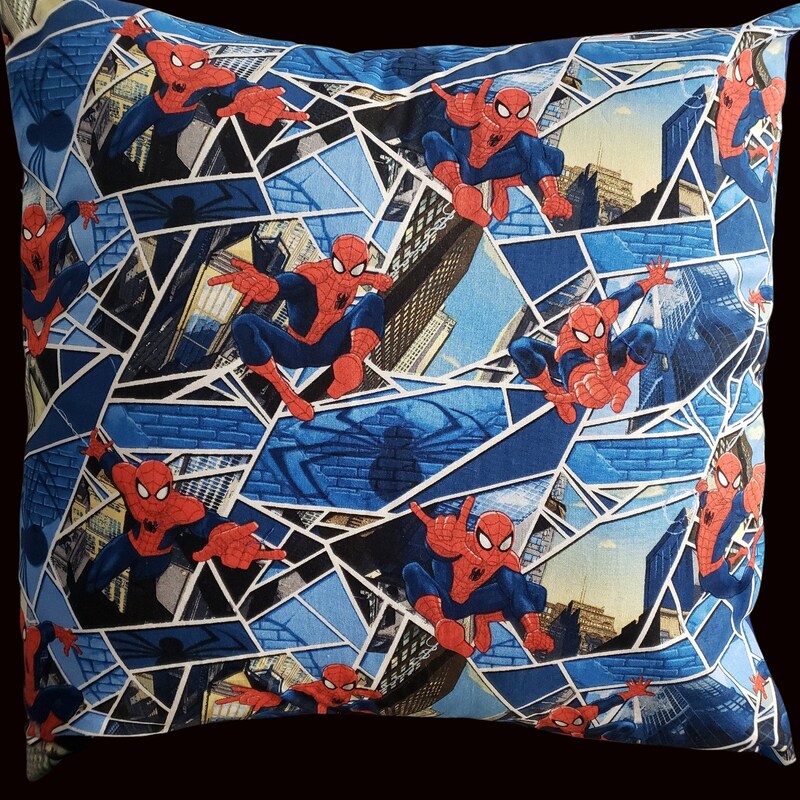 Spiderman Pillow Cover - Etsy