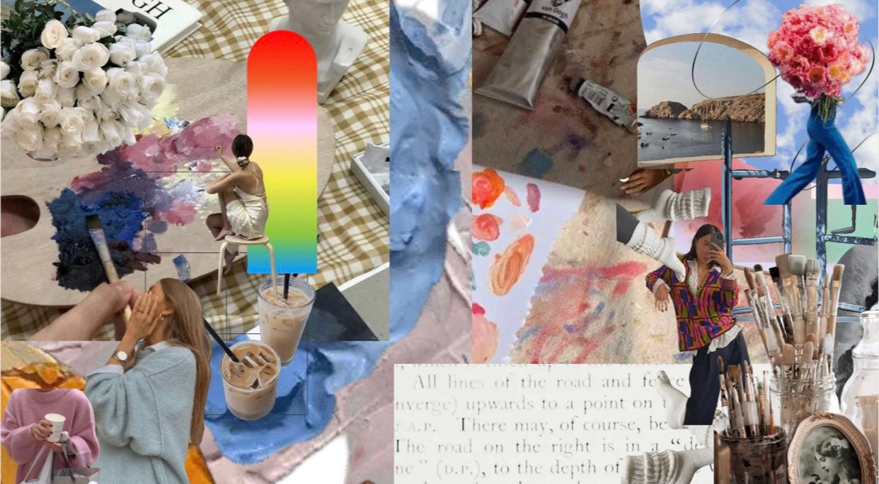 2022 "it Girl" Multi Color Vision Board, Manifestation & Lifestyle ...