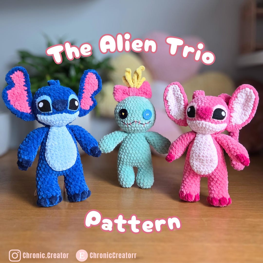 Amigurumi Alien & Rag Doll Crochet Pattern Bundle (PDF Download) - Etsy
