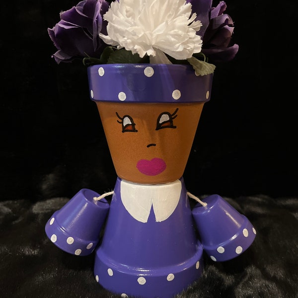 Flower Pot People - Etsy