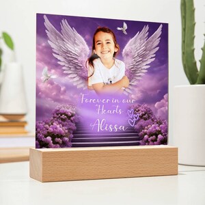 Personalized Photo Frame Memorial Loss of Child, Loss of Daughter Grief ...