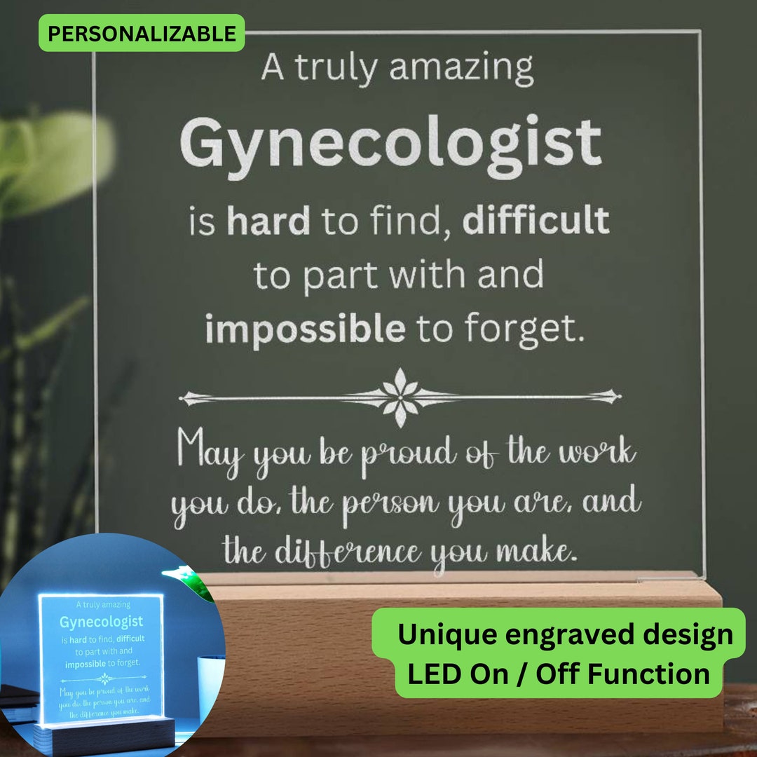 A Truly Amazing Gynecologist Sign, OBGYN Retirement Leaving Gift, OBGYN ...