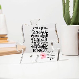 A Truly Amazing Teacher, Personalized, Thank You for Being Such an ...