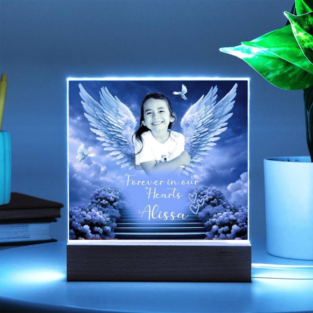 Personalized Photo Frame Memorial Loss of Child, Loss of Daughter Grief ...