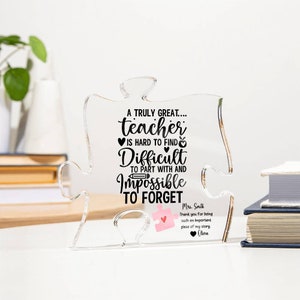 A Truly Amazing Teacher, Personalized, Thank You for Being Such an ...