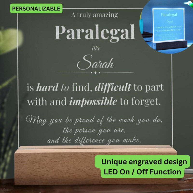 Paralegal Sign - Etsy