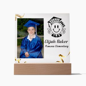 Kindergarten Graduation Plaque, Personalized Kinder Graduation With ...