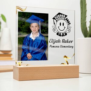 Kindergarten Graduation Plaque, Personalized Kinder Graduation With ...