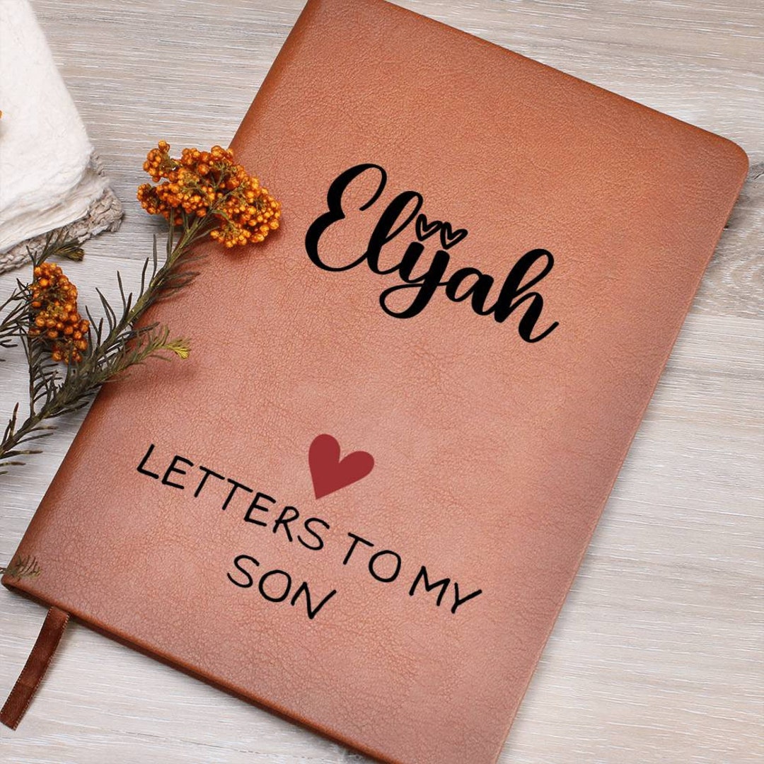 Personalized Letters to My Son Son Keepsake Letters to - Etsy