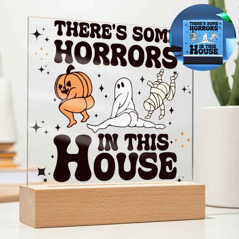 Halloween Plaque - Etsy