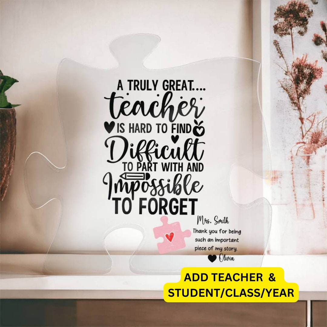 A Truly Amazing Teacher, Personalized, Thank You for Being Such an ...