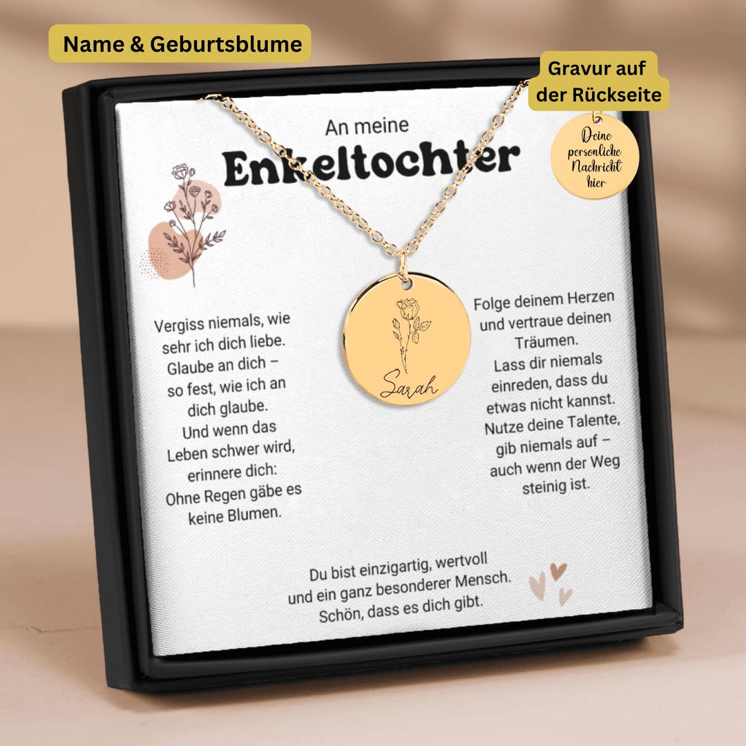 Herzlichen Gluckwunsch Zur Enkeltochter