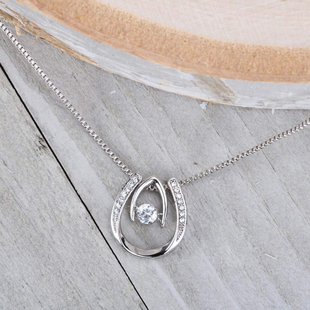 Horse Trainer Gift Appreciation Horseshoe Lucky Necklace, Horse ...