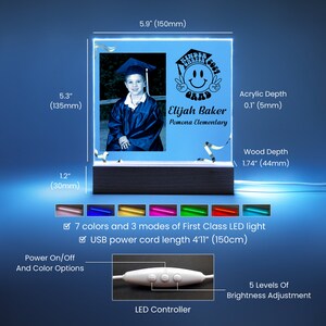 Kindergarten Graduation Plaque, Personalized Kinder Graduation With ...