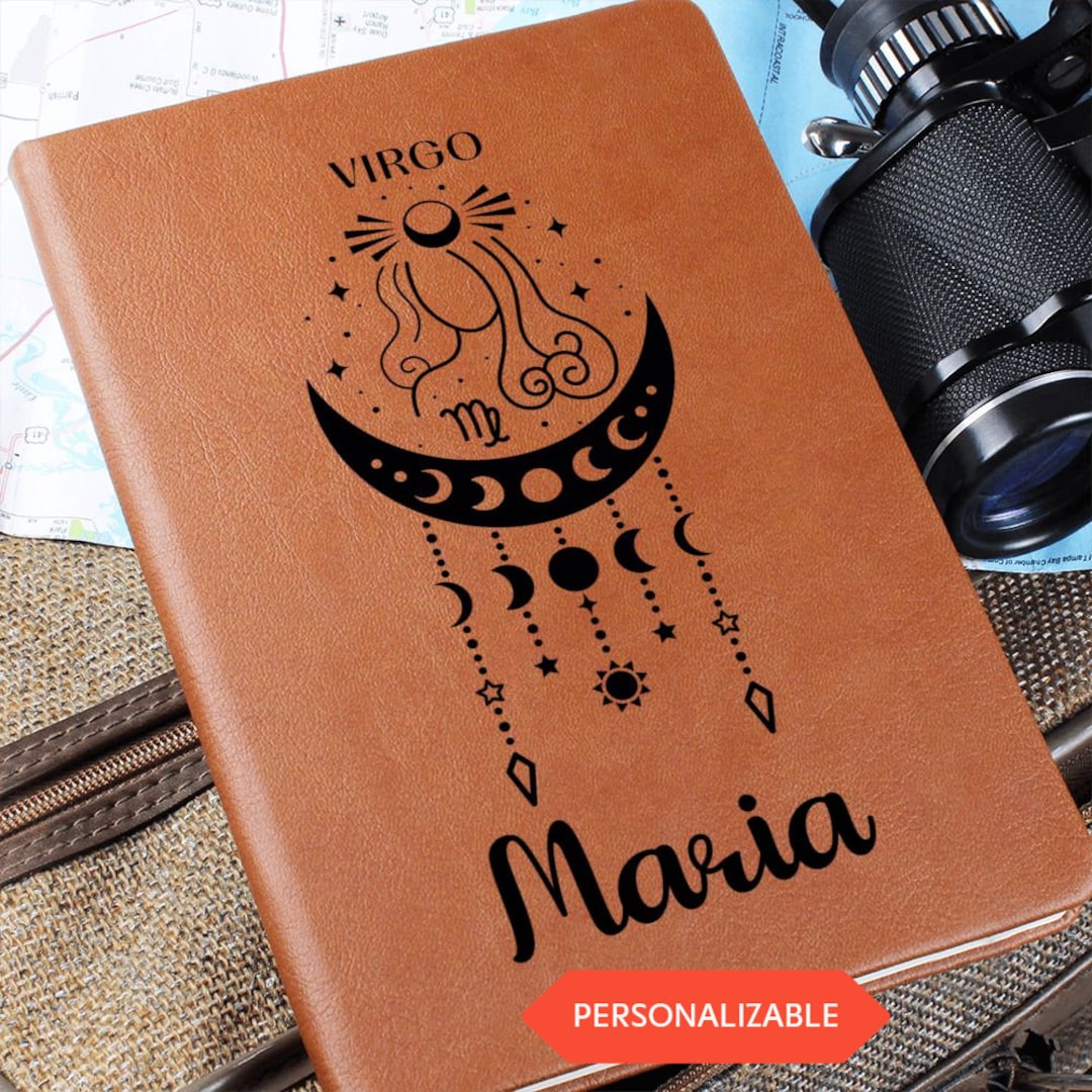 Personalized Virgo Zodiac Constellation Journal, Manifestation Journal ...
