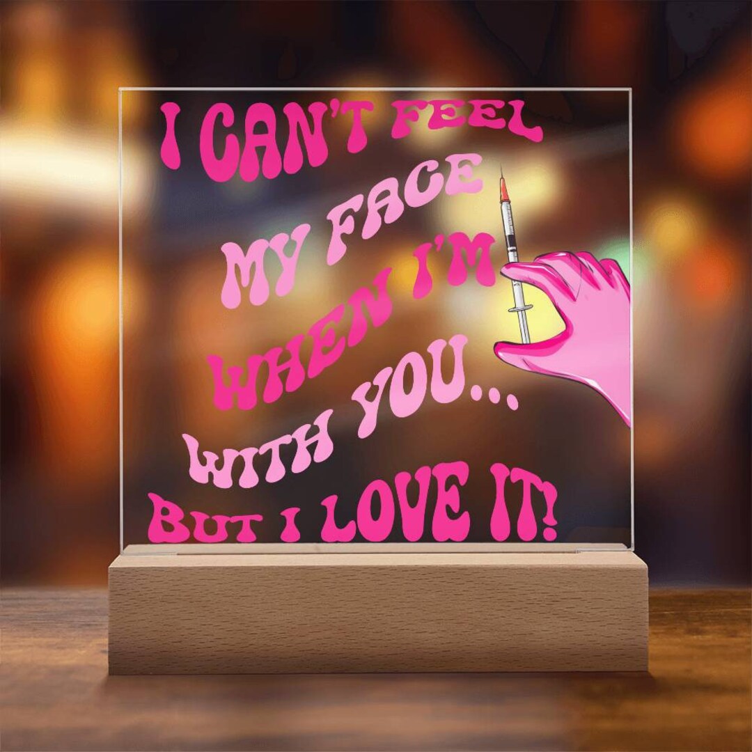 Nurse Injector Acrylic Plaque, Aesthetic Nurse Gift, Medspa Gifts, Gift ...