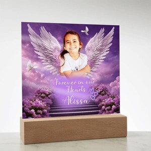 Personalized Photo Frame Memorial Loss of Child, Loss of Daughter Grief ...