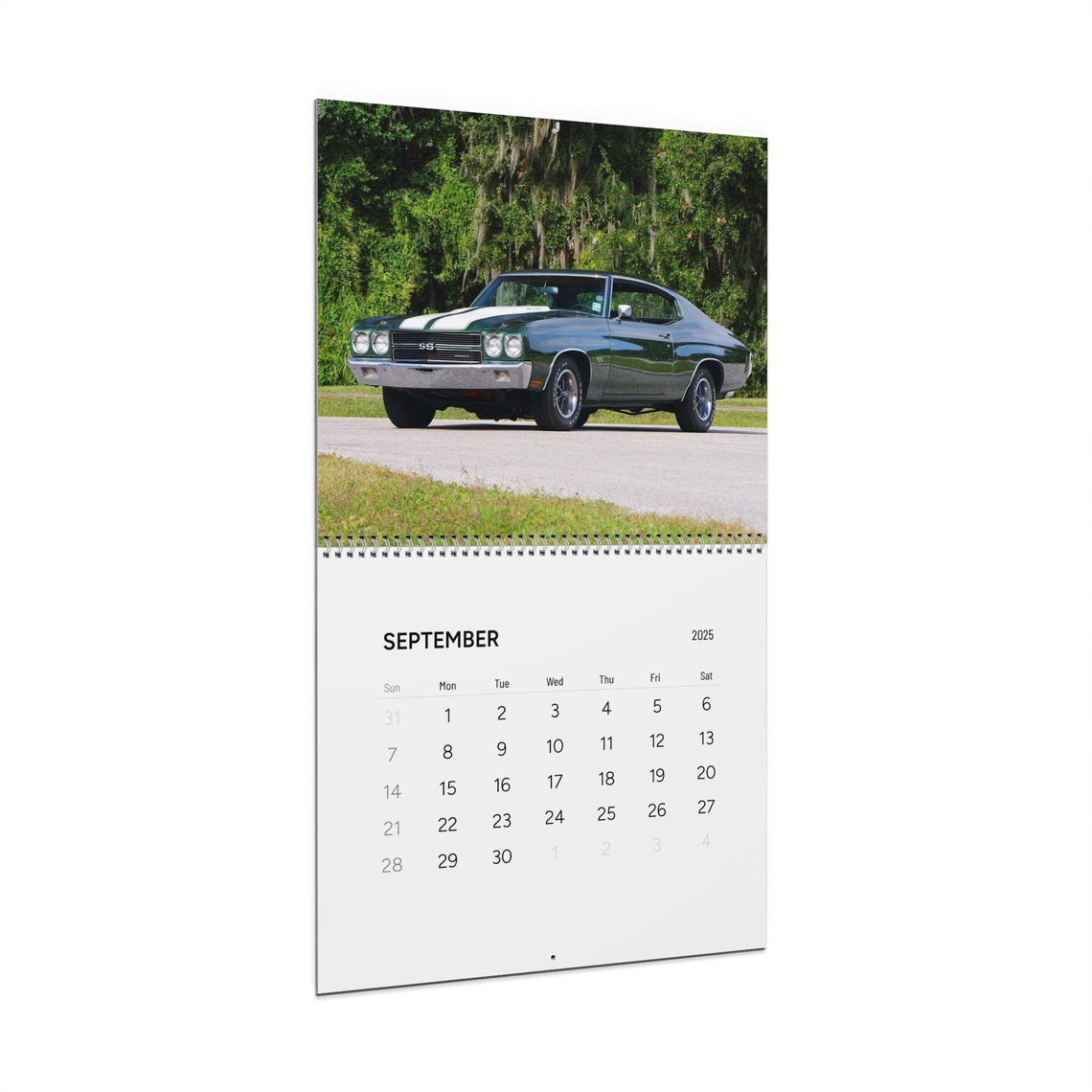 Classic Cars Calendar, Chevrolet Chevelle SS, Chevrolet Calendar ...