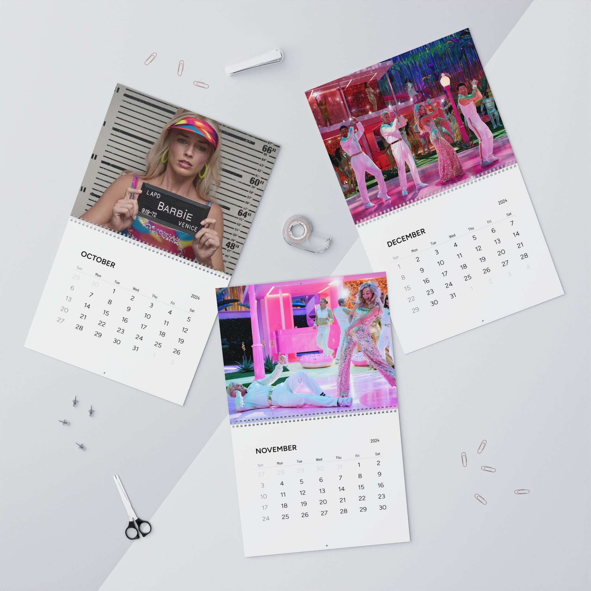 Barbie Movie Calendar, Barbie, Barbie Calendar sold by Romantic ...