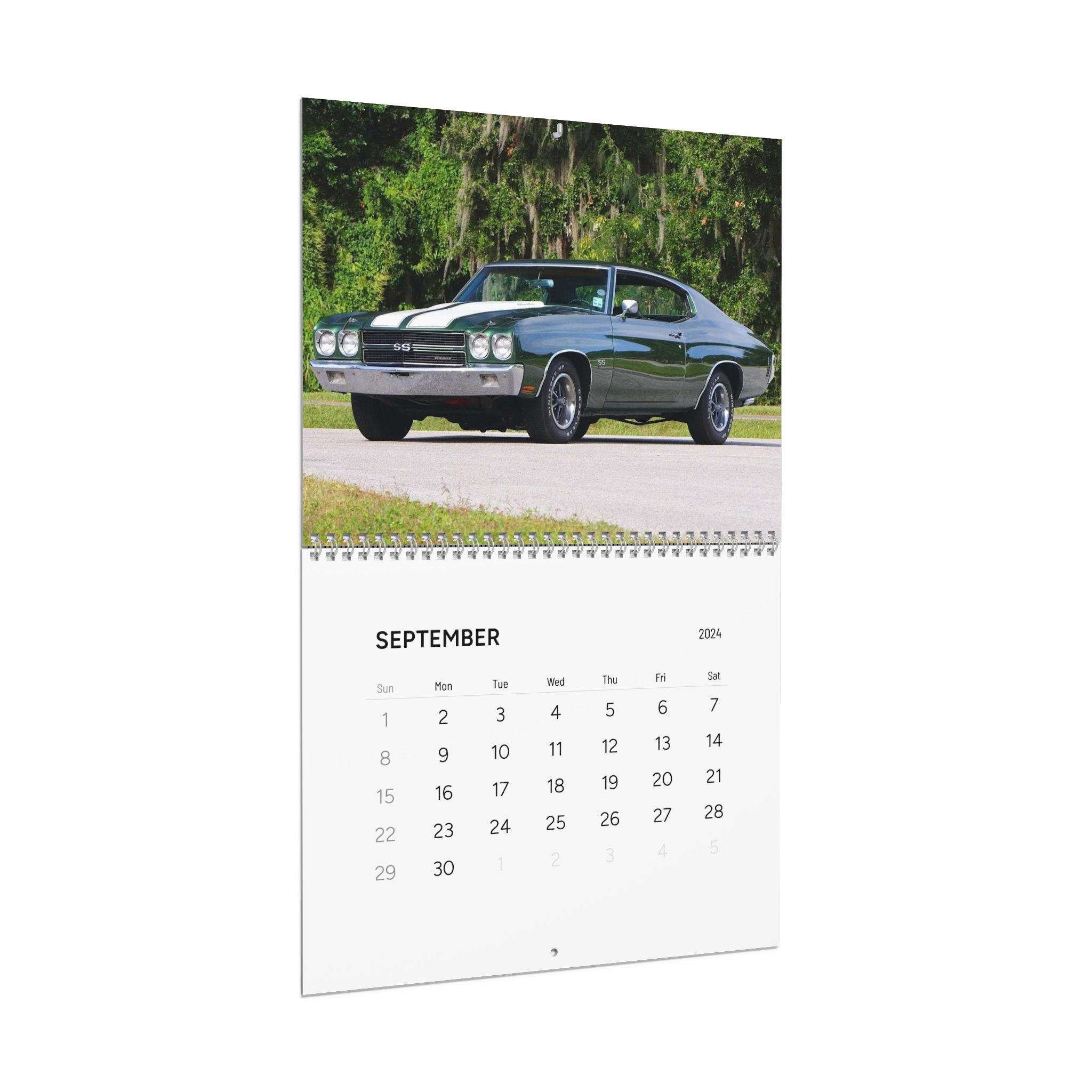 Classic Cars Calendar, Chevrolet Chevelle SS, Chevrolet Calendar ...