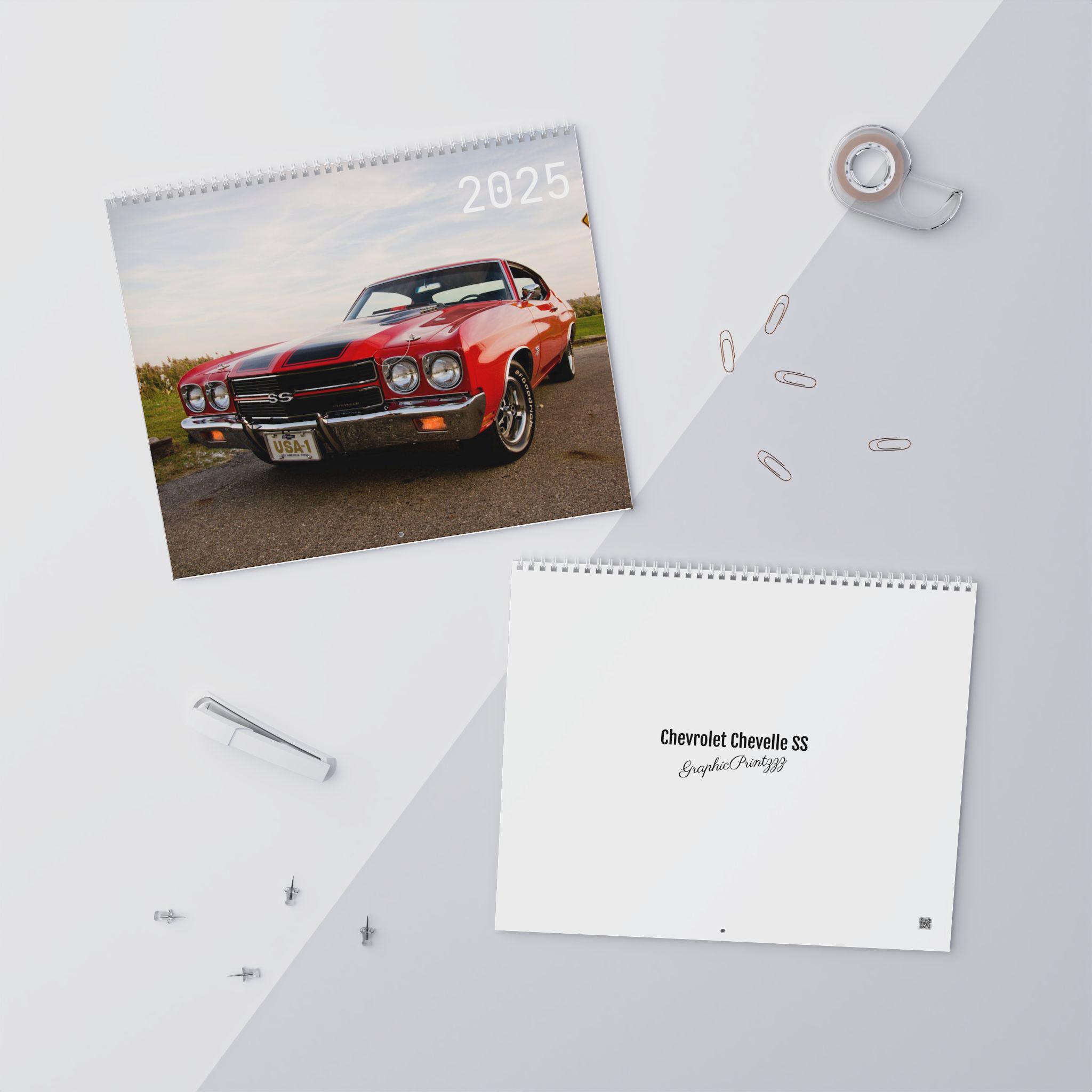 Classic Cars Calendar, Chevrolet Chevelle SS, Chevrolet Calendar ...
