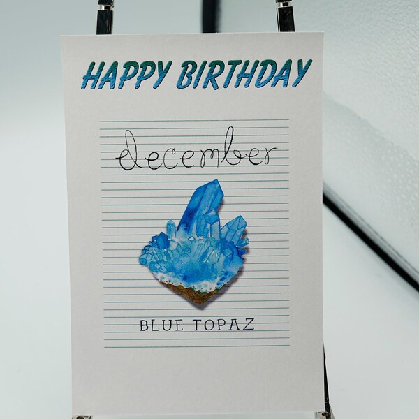 December Birthstone - Etsy