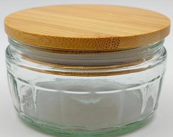 Airtight Bamboo Lids for Gu Lidl Aldi Dessert Pots - Upcycle Your Jars ...