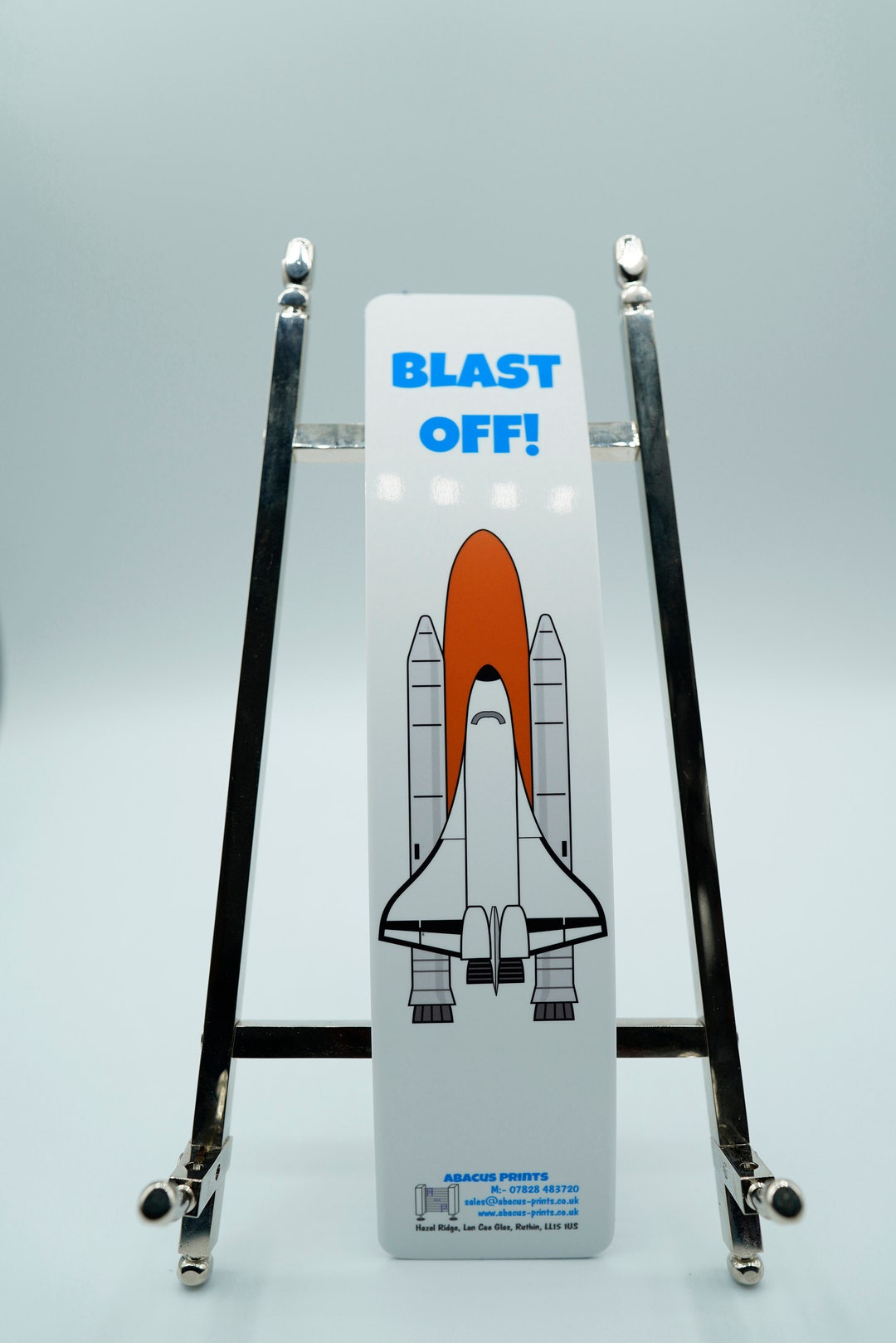 Space Shuttle Rocket Blast Off! Drawing Art Bookmark High Quality ...