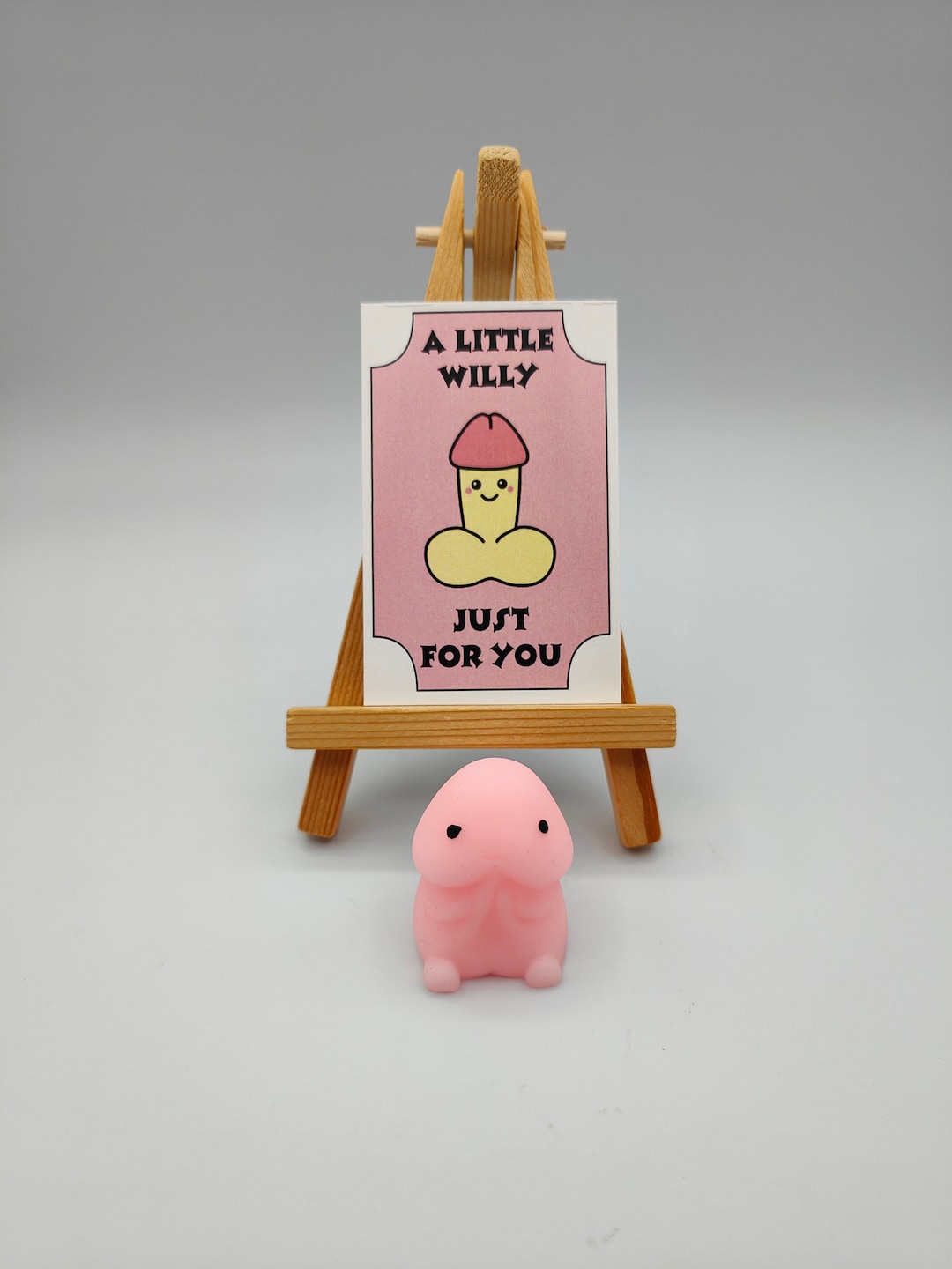 A Little Willy, Stress Relief Toy, Pink Pecker, Novelty, Fun, Gag Gifts ...