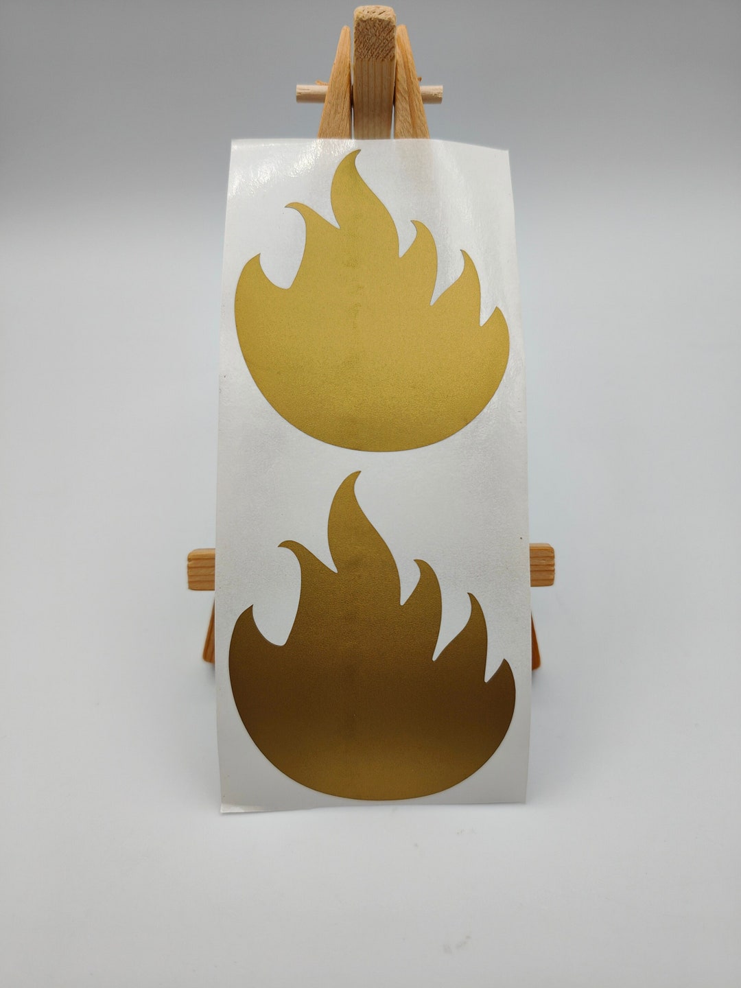 Scratch off Flames Gold, Large Scratch off Stickers, Reveal Labels for ...