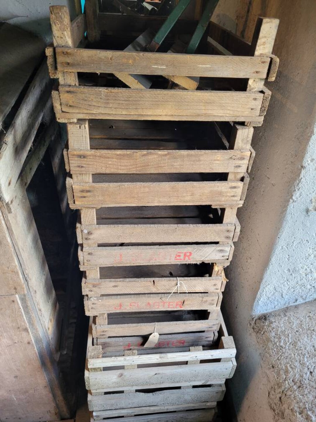 Wooden Crates, Stacking Grates, Rustic Crates, Apple Crate - Etsy