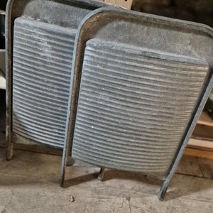 Vintage Zinc Washboard, Antique Washboard - Etsy