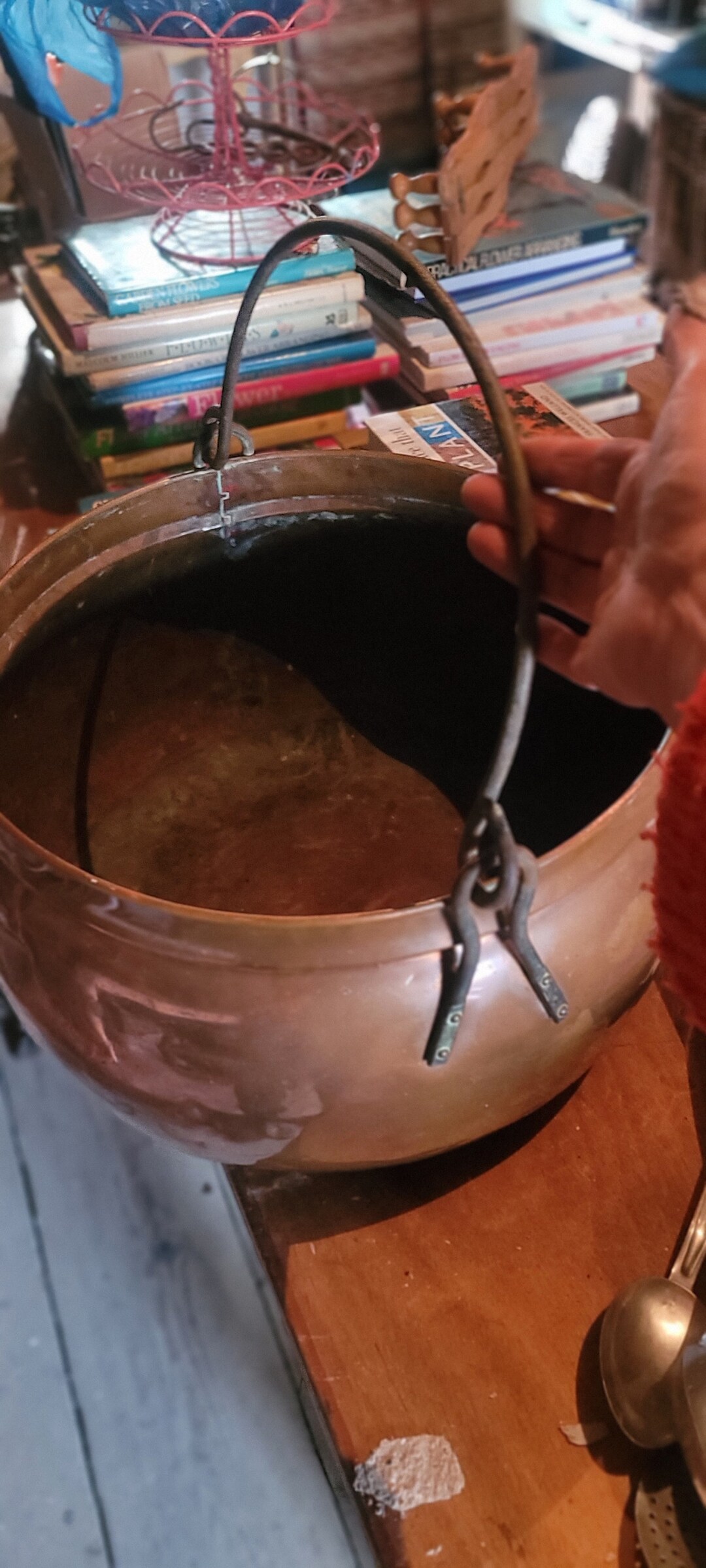 Vintage Copper Cauldron, Cooking Pot - Etsy