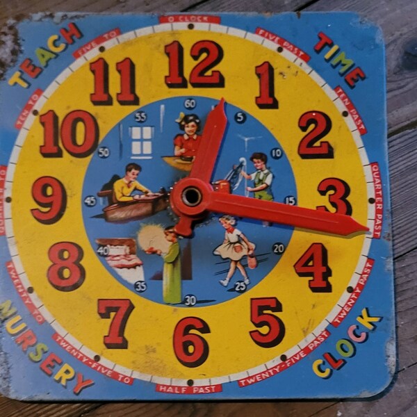 Toy Clock - Etsy UK