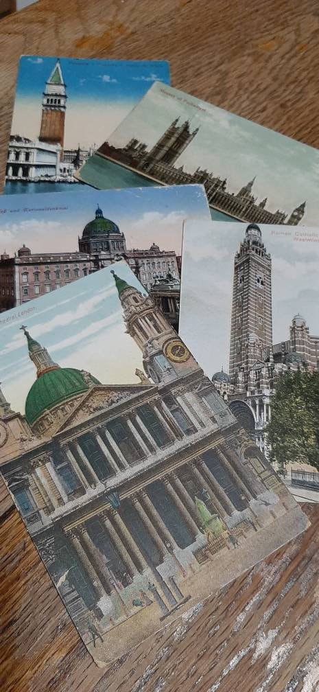 Vintage Postcards, Postcards Circa 1920's - Etsy