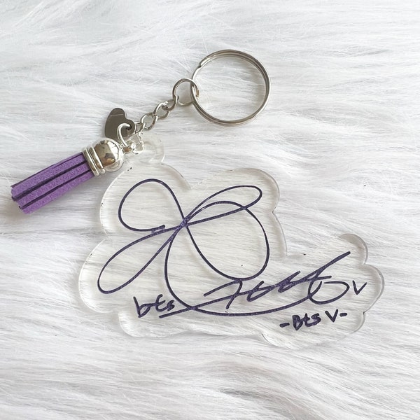 Bts V Autograph - Etsy
