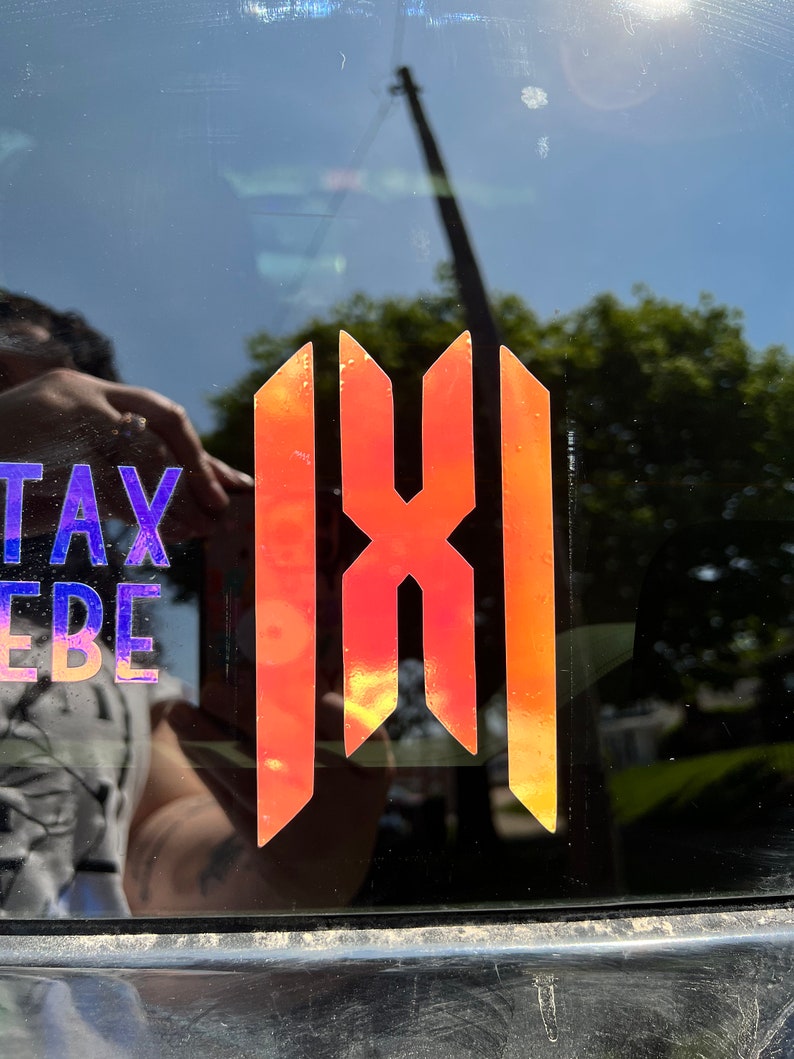 Monsta X Logo Decal Monbebe Logo Decal Monsta X Decal - Etsy