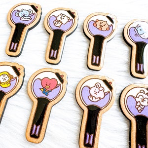 BTS Lightstick Pin, BTS Pins, BTS Accessories, Bts Gifts, Kpop ...