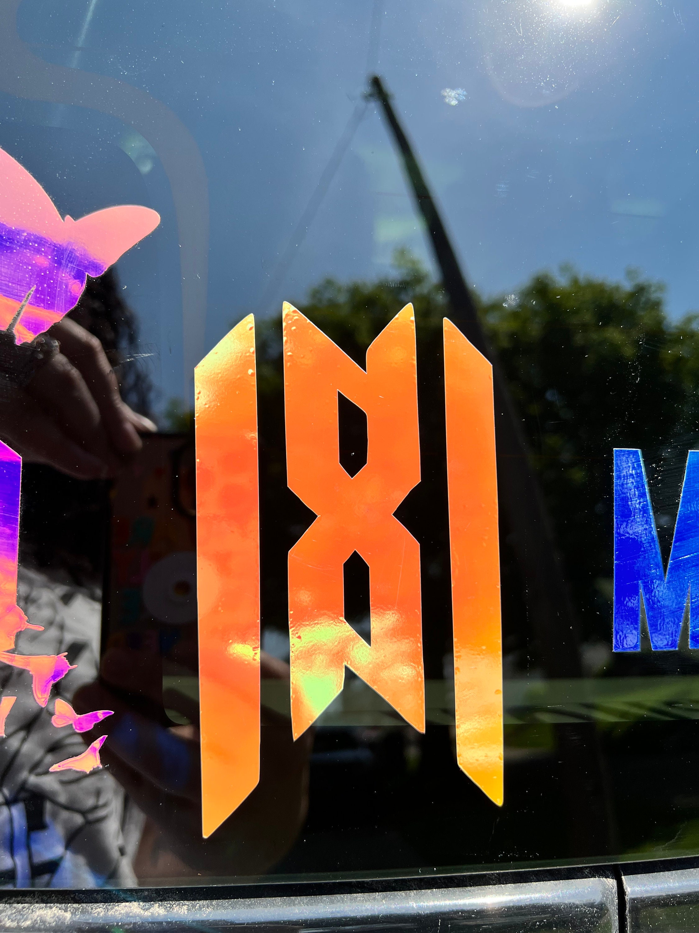 Monsta X Logo Decal Monbebe Logo Decal Monsta X Decal - Etsy México