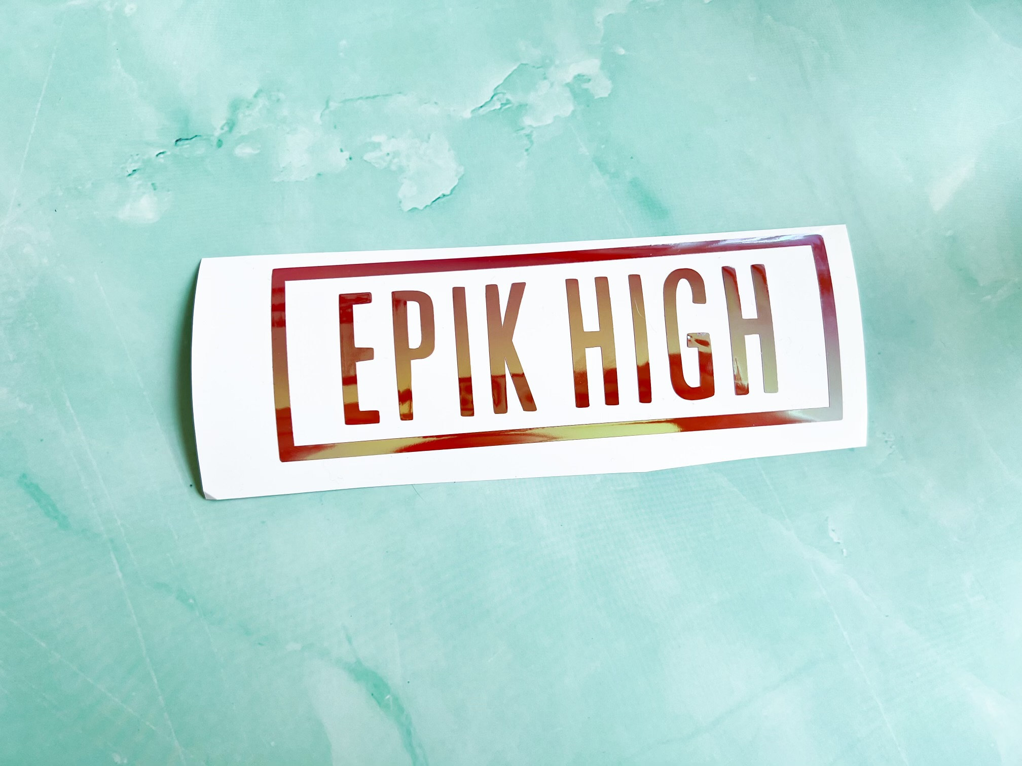 Epik High Logo Vinyl Decal - Etsy