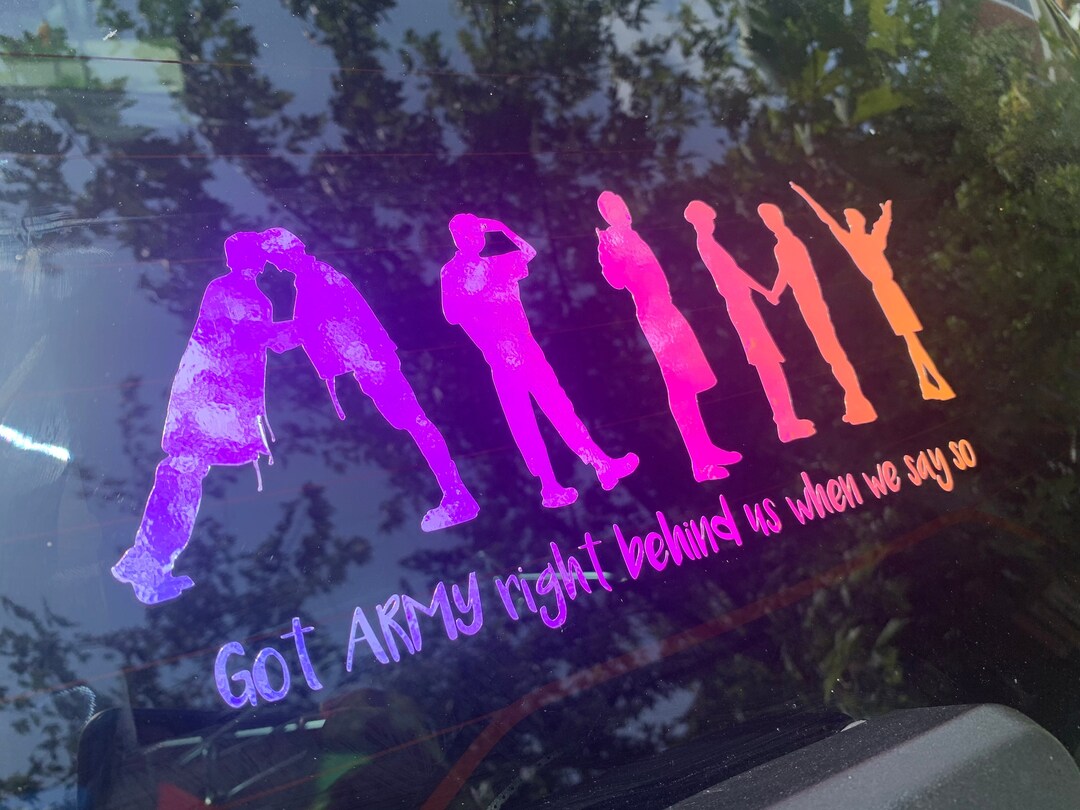 Kpop Boy Band Car Decal, Kpop Boy Band Decal, Kpop Boy Band Merch, Kpop ...
