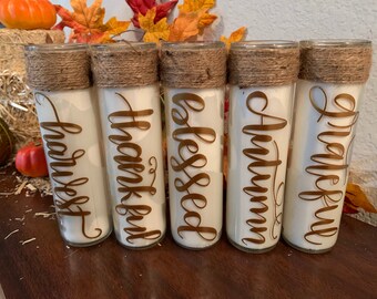 Pillar Candle Set - Etsy