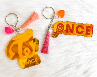 Twice Logo Keychain - Etsy