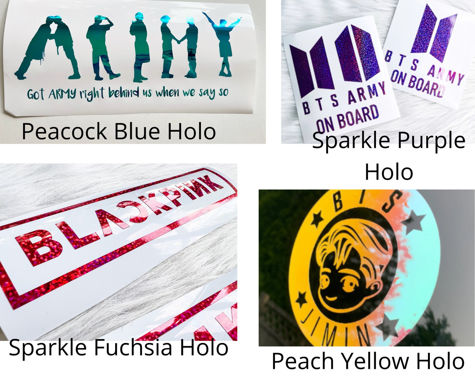 BTS Silhouette Logo Decal BTS Car Decal BTS Army Decal Bts - Etsy